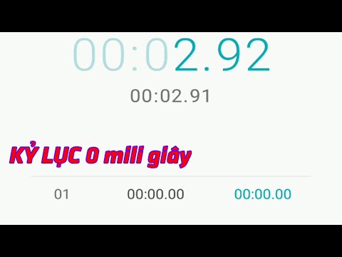 thử thách bấm giờ đồng hồ phá kỷ lục trên tiktok