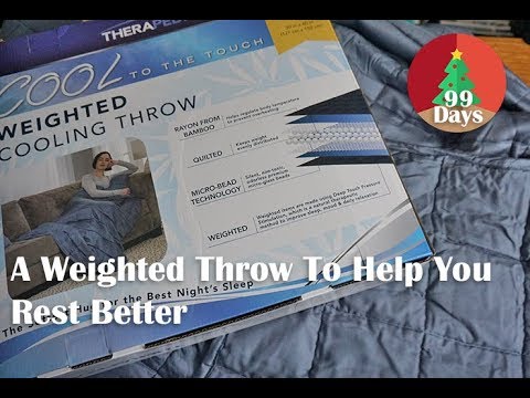 A Weighted Throw to Help You Rest Better