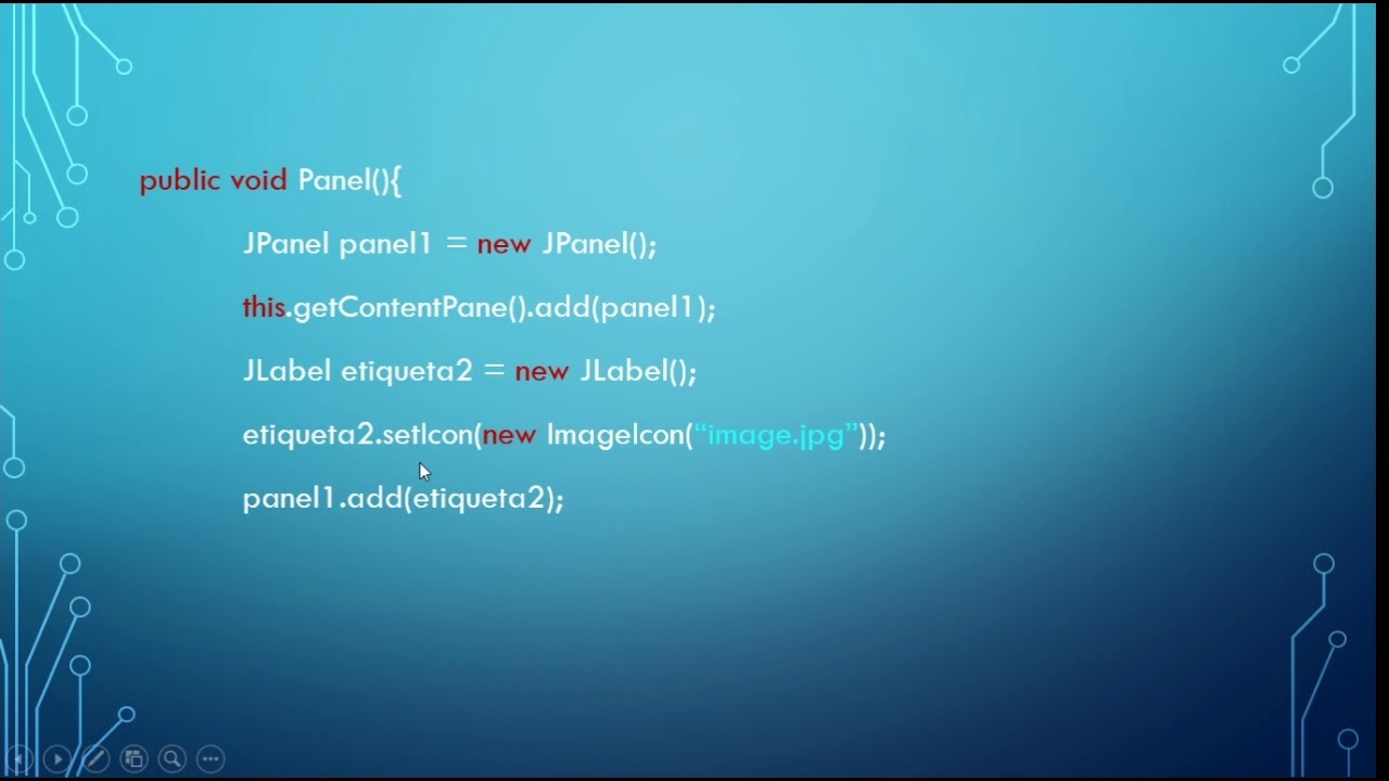 JLabel MiniTutorial in Eclipse
