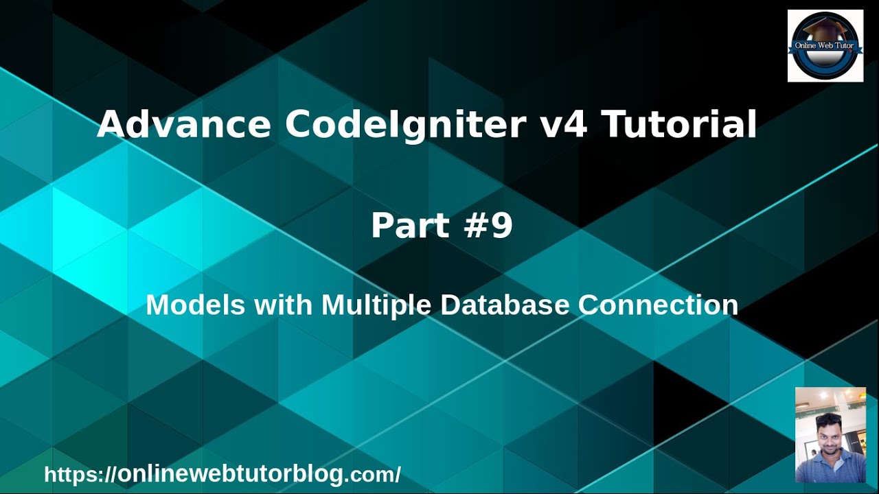 Advance CodeIgniter 4 Framework Tutorials #9 Models with Multiple Database Connection