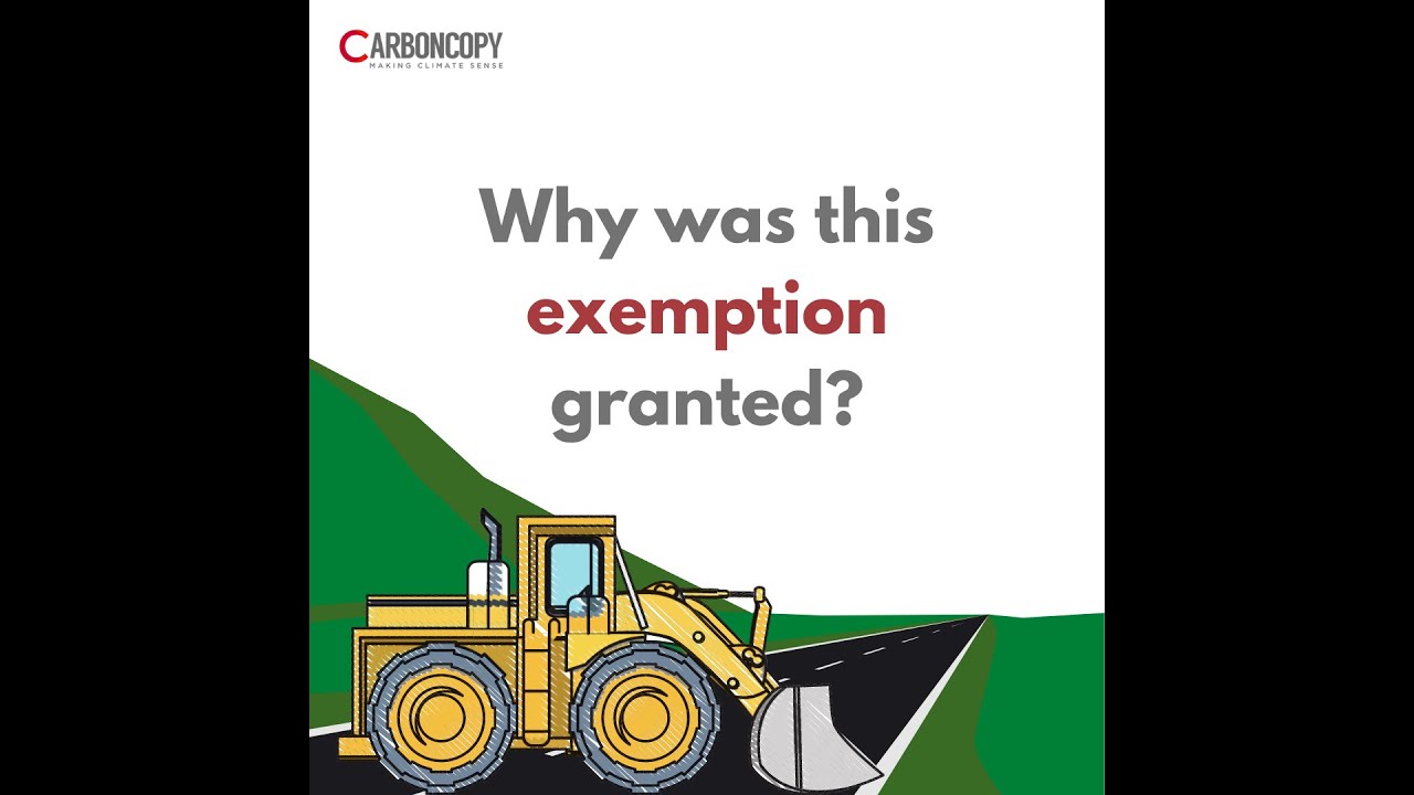 EIA exemption for highway projects