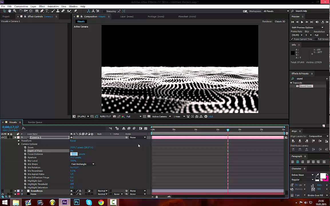 Trapcode Form Tutorial (Audio Reaction)