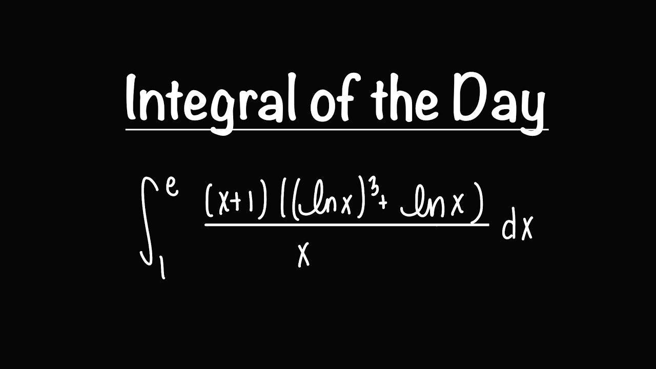 Integral of the Day 1.9.26 | When One Technique Isn’t Enough (U-Sub + By Parts with Tabular Method!)