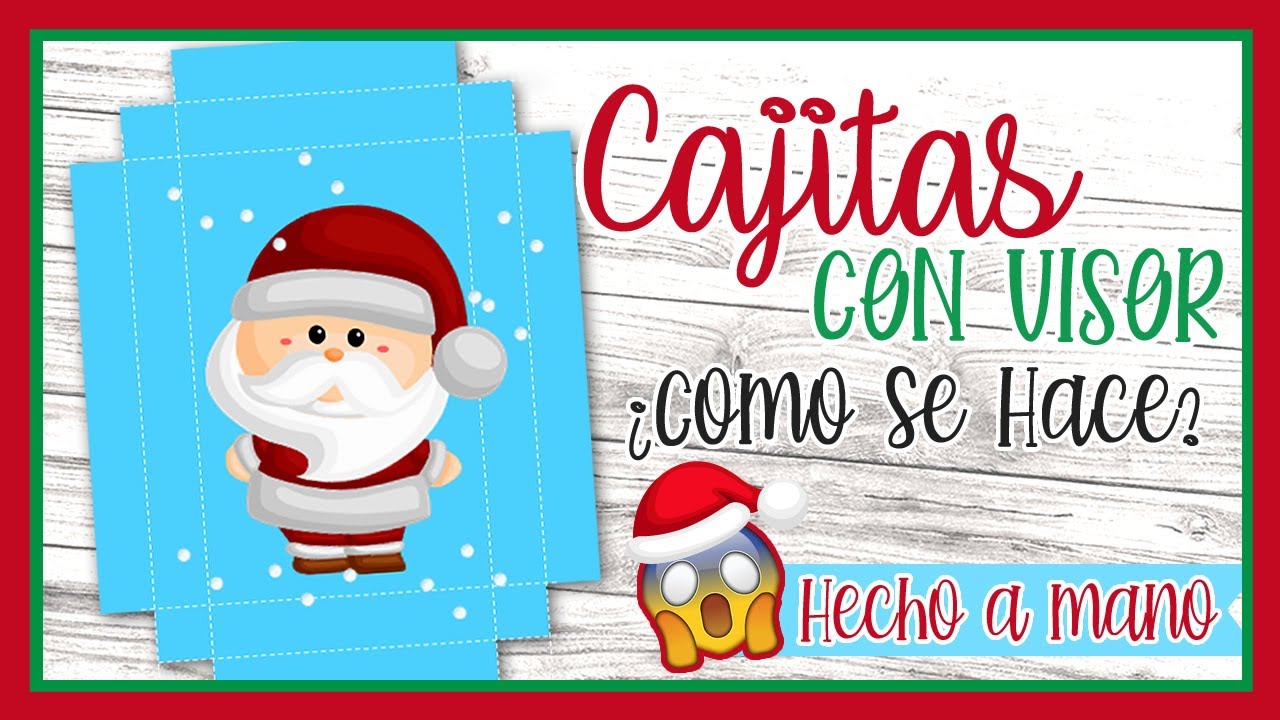 ¿Cómo hacer un visor para cajitas? Fácil y Rápido - Cajita con Shaker