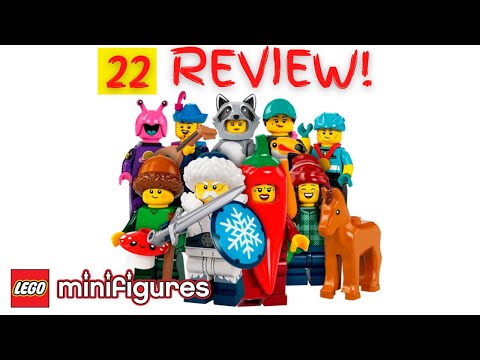 LEGO Collectible Minifigures Series 22 review!