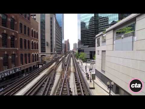 CTA Ride the Rails: Pink Line in Real Time