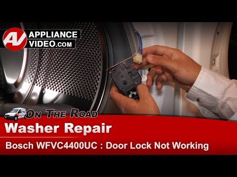 Bosch Washer Repair - E27 Error Code - Door Lock