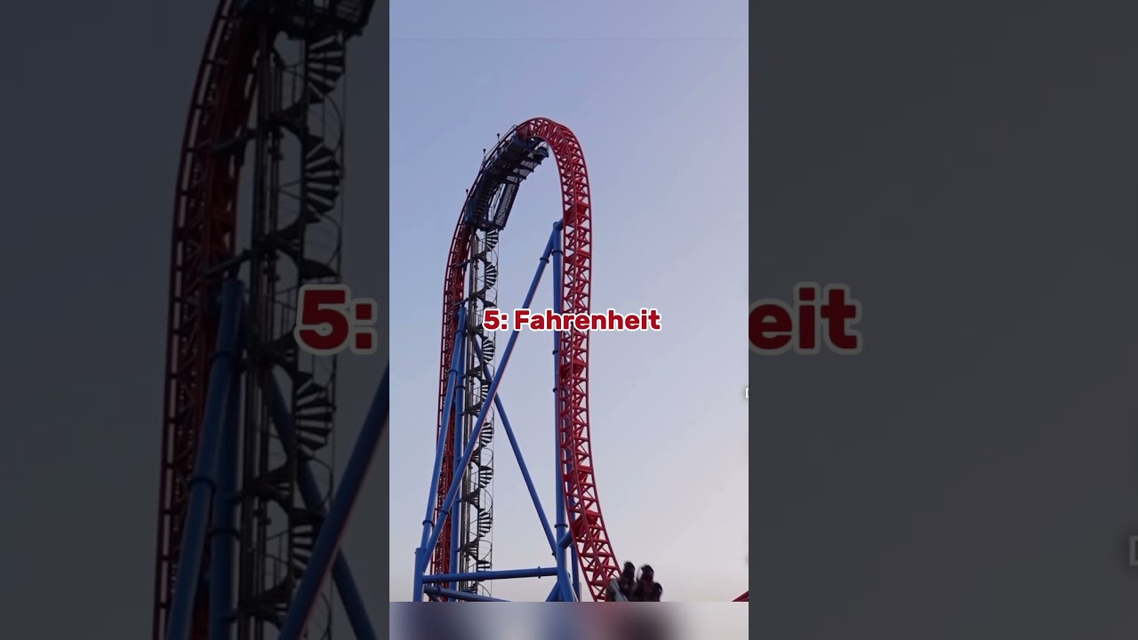 Top 5 roller coasters at Hershey Park #amusementpark #hersheypark #rollercoasters