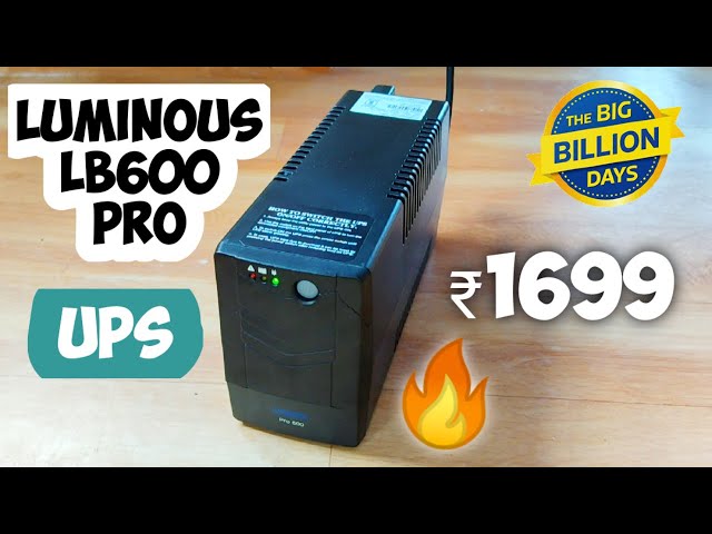 Luminous UPS - Luminous Pro 600 UPS Trader - Wholesaler / Distributor from Pune