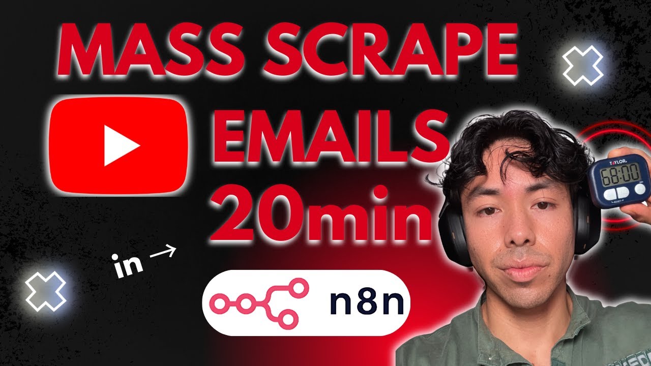 YouTube Email Scraper: Find ANY Creator's Contact at Scale with n8n