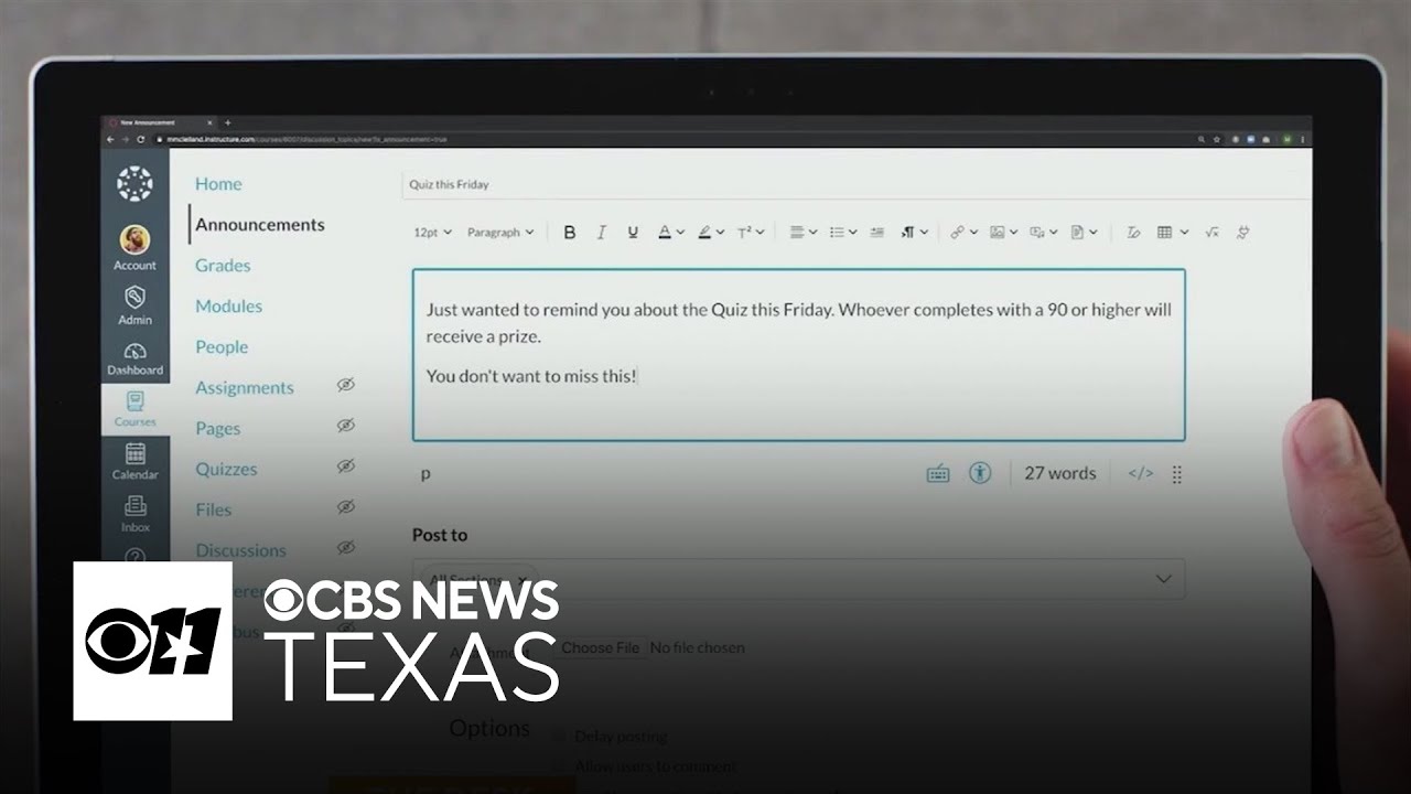 Canvas online learning platform hit with cyberattack, impacting schools across U.S.