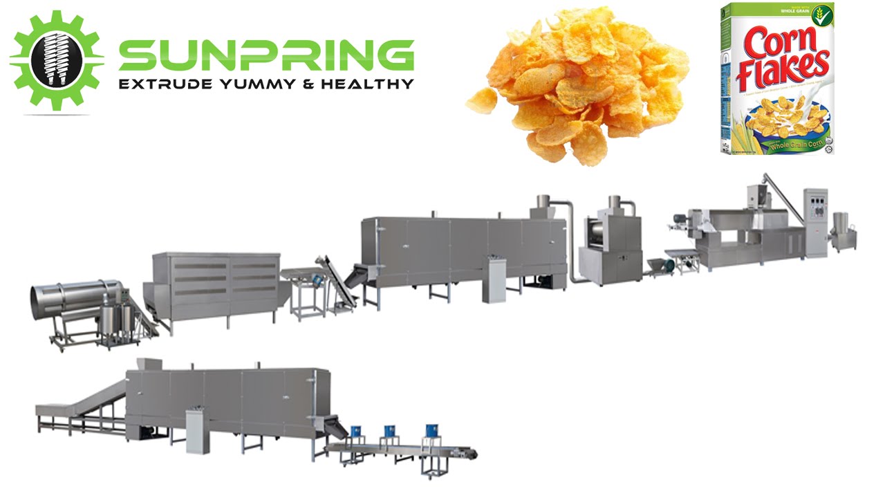 Corn Flakes/Cereal making machine| SunPring®