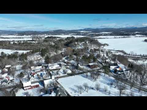 January 27th, 2023 - Drone Flight over Newbury, VT