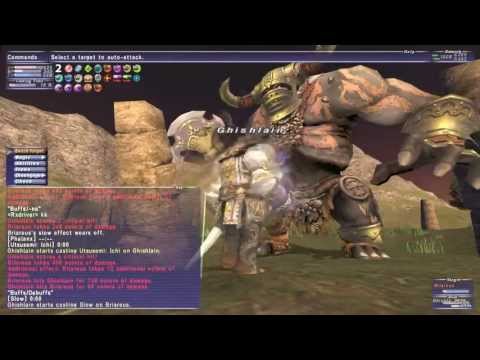 FFXI - Briareus (Abyssea - La Theine Gigas NM) - WHM Solo