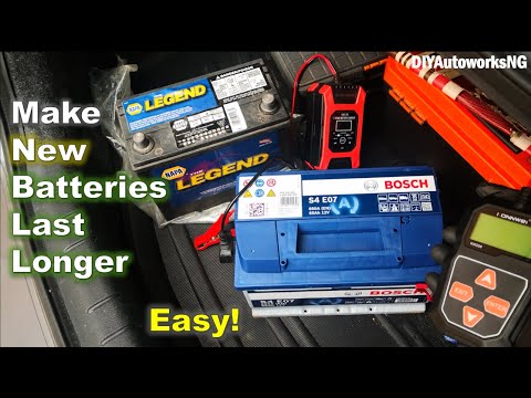 WHAT YOU SHOULD KNOW About NEW CAR BATTERIES: Make Your Car BATTERY LAST LONG/ BOSCH Battery UPGRADE
