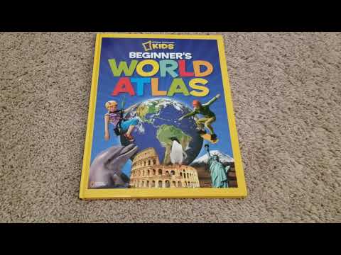 Book review National geographic kids beginners world Atlas