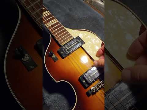 1967 Hofner 459 VTZ Violin Beatle 6 String Electric Guitar | Reverb