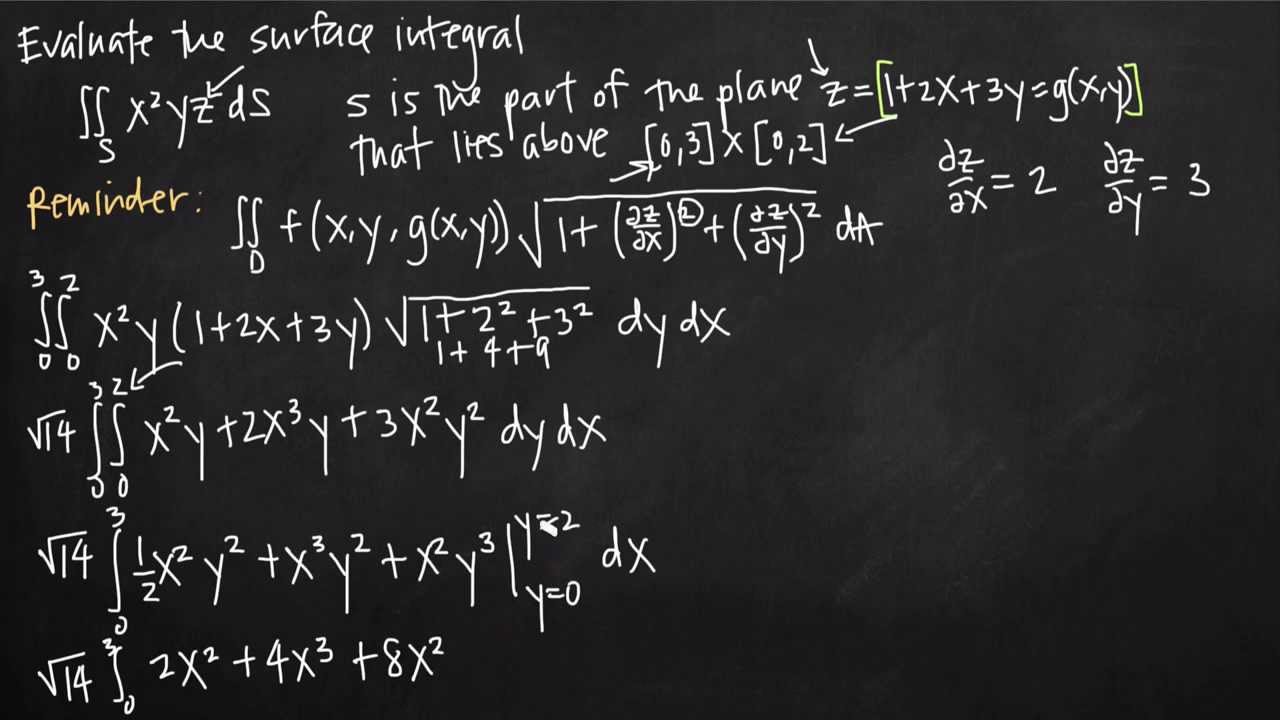 surface integral (KristaKingMath)