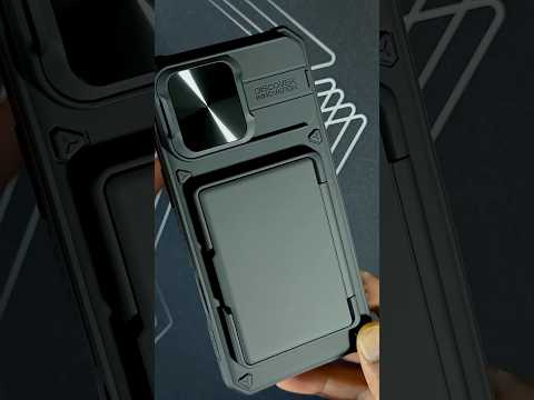 iPhone 16 Pro Max Case with Card Holder Vihibii #16promax #phonecasewithcardholder #dropprotection