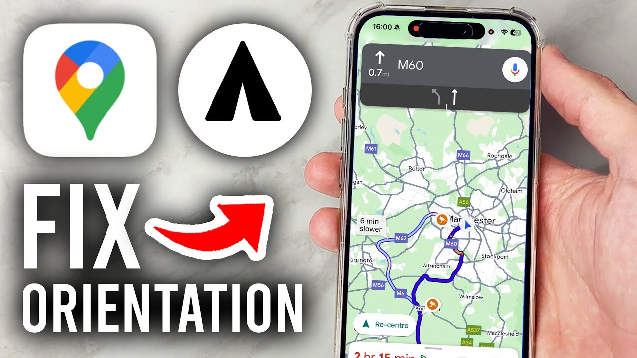 How To Fix Google Maps Orientation - Step By Step