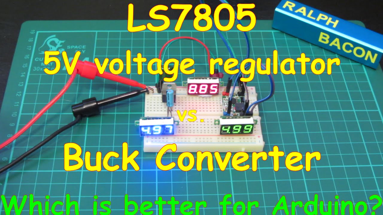 #21 Voltage Conversion: Linear Voltage Regulator vs Buck Converter