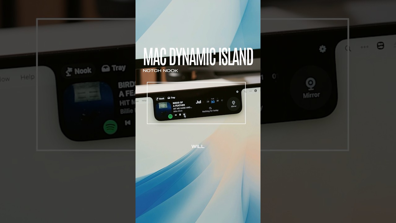 Mac finally has Dynamic Island?! 🤯