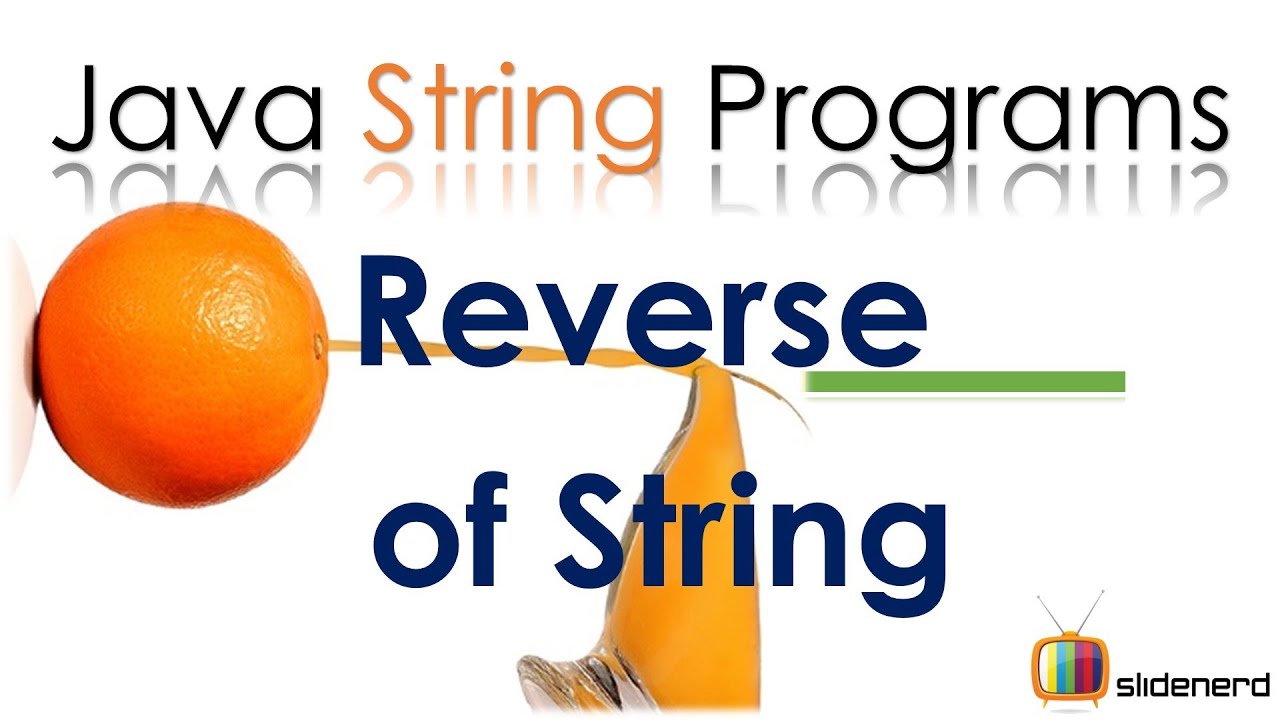 88 Java Reverse of String |