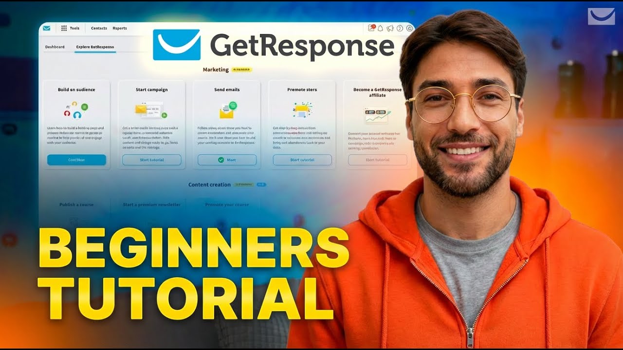 GetResponse Tutorial for Beginners | Step by Step Email Marketing Guide