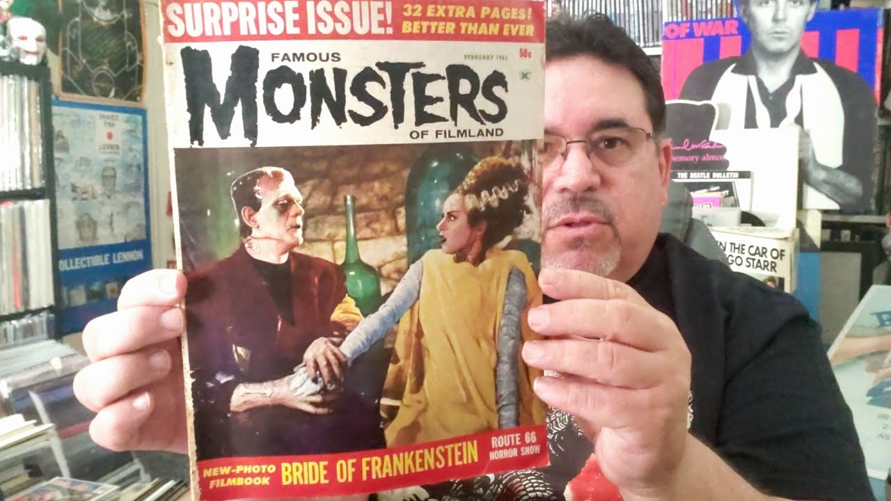 'Famous Monsters of Filmland' Magazines from the Sixries