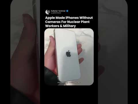 Apple Made iPhones Without Cameras for Nuclear Workers! 🤯📱