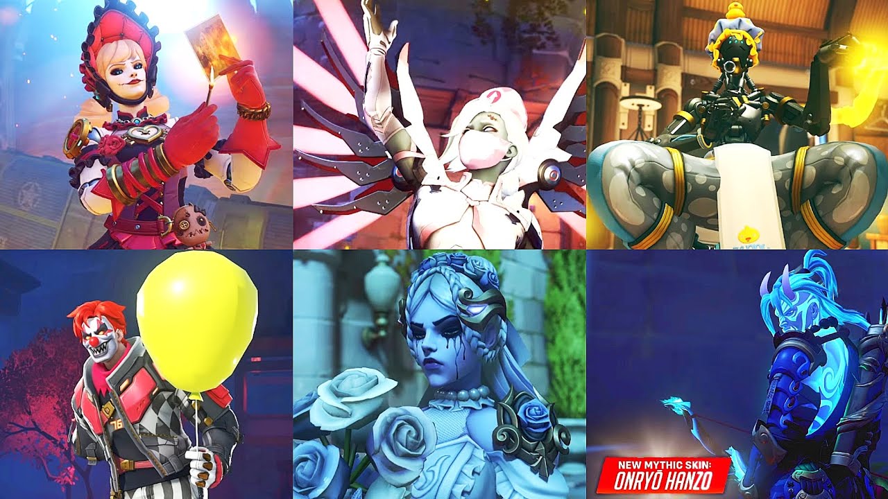 ALL SEASON 7 OVERWATCH 2 SKINS
