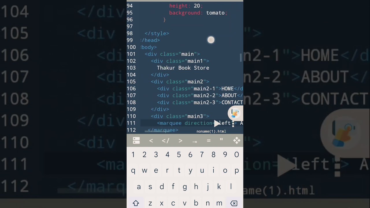 LIBRARY WEBSITE HTML AND CSS