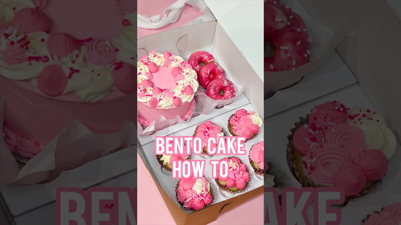 Bento box cake!