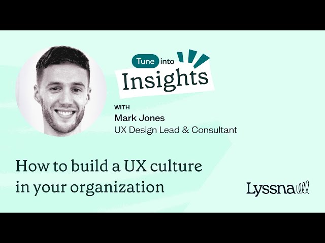 UX culture | Lyssna