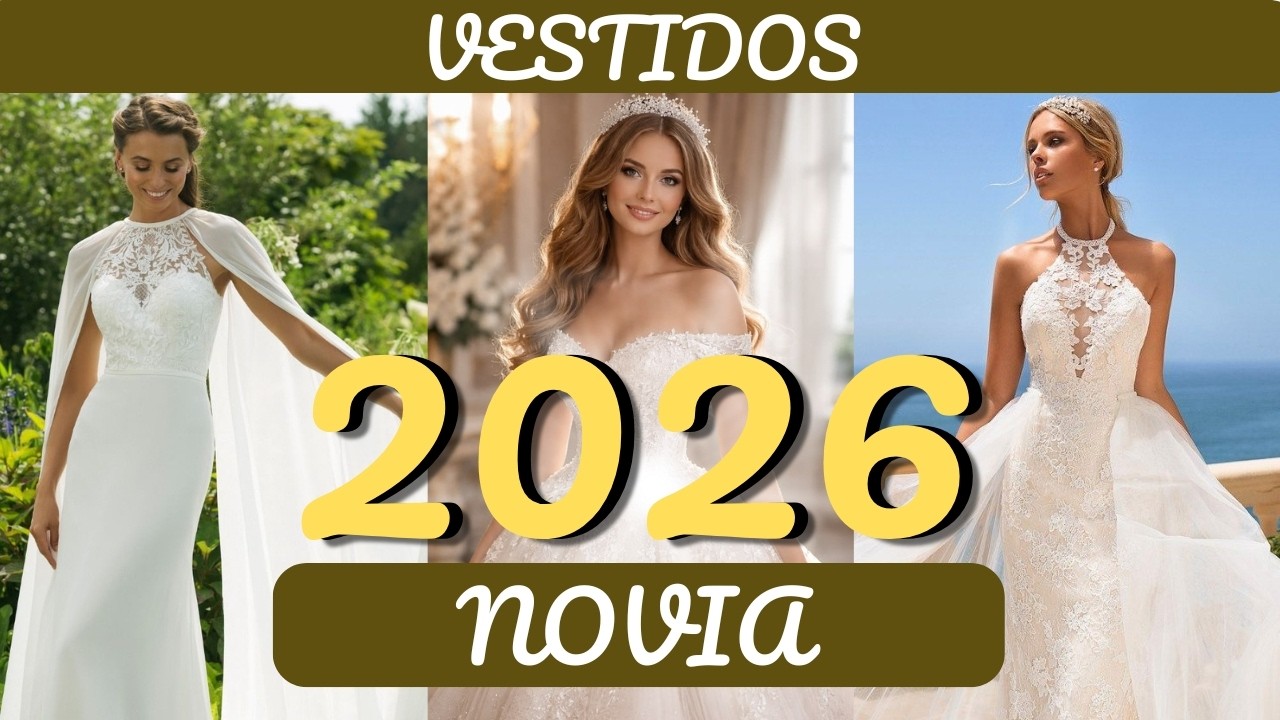 5 TRENDS IN WEDDING DRESSES 2026