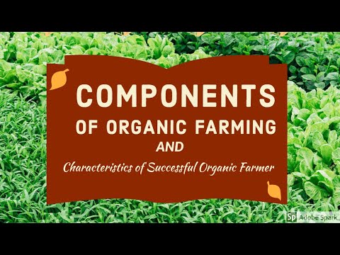 Organic farming Components and Characteristics of successful Organic ...