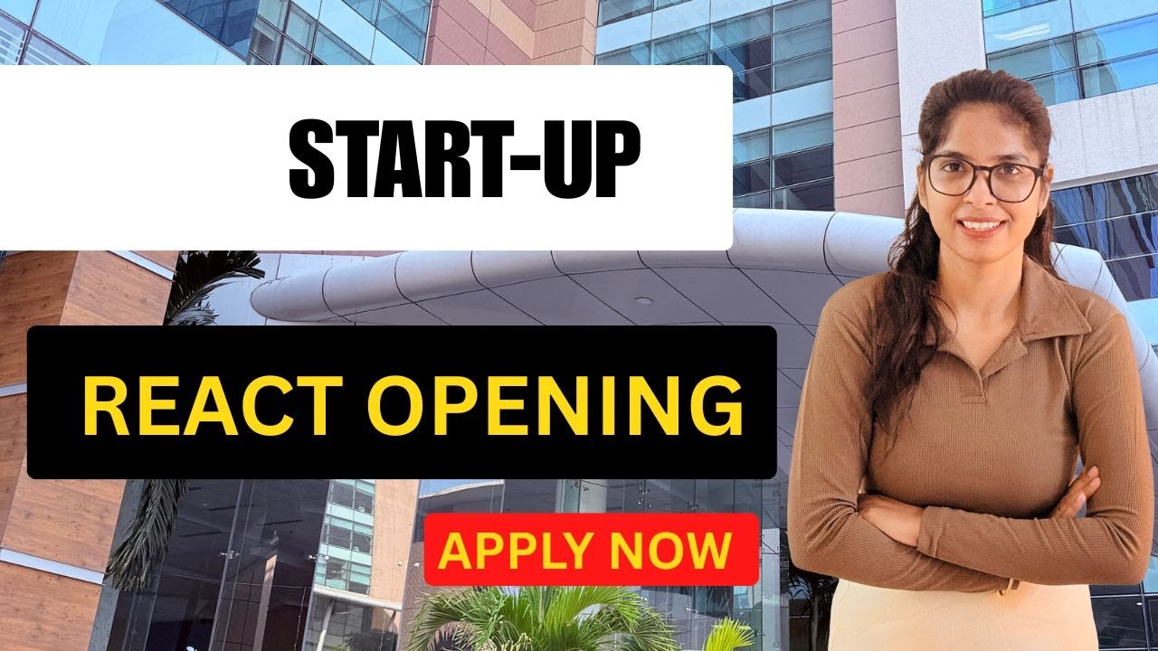 React.js Developer Hiring 2025 🚀 | Frontend Developer Job | Apply Now