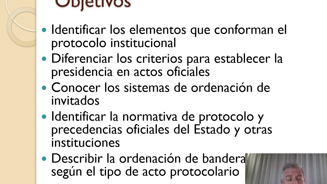 Protocolo institucional . Intro
