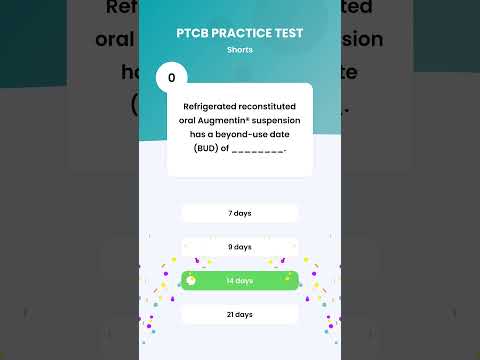PTCB Free Practice Test #shorts