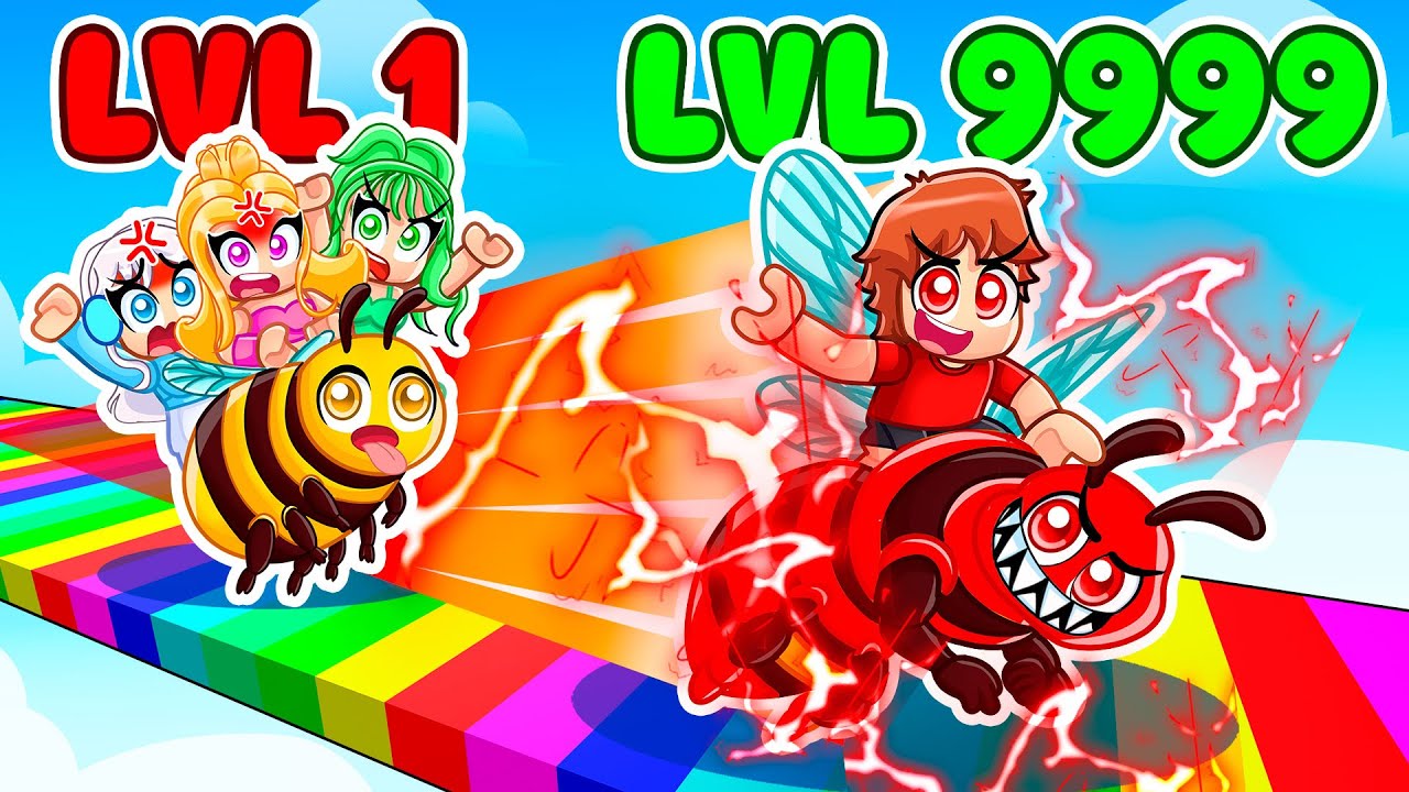 Upgrading Noob To GOD In Roblox Bee Training Simulator...