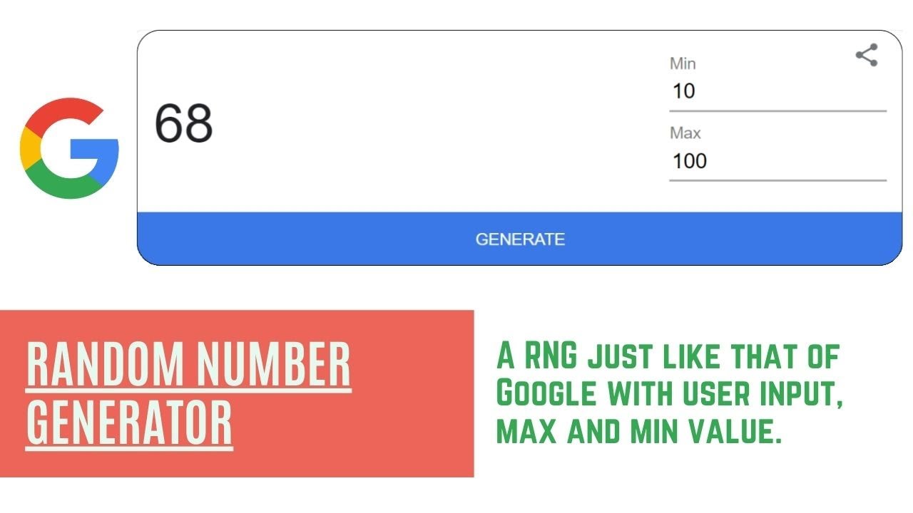 Java Tutorial: Generating Random Numbers within a Range (min and max value output)