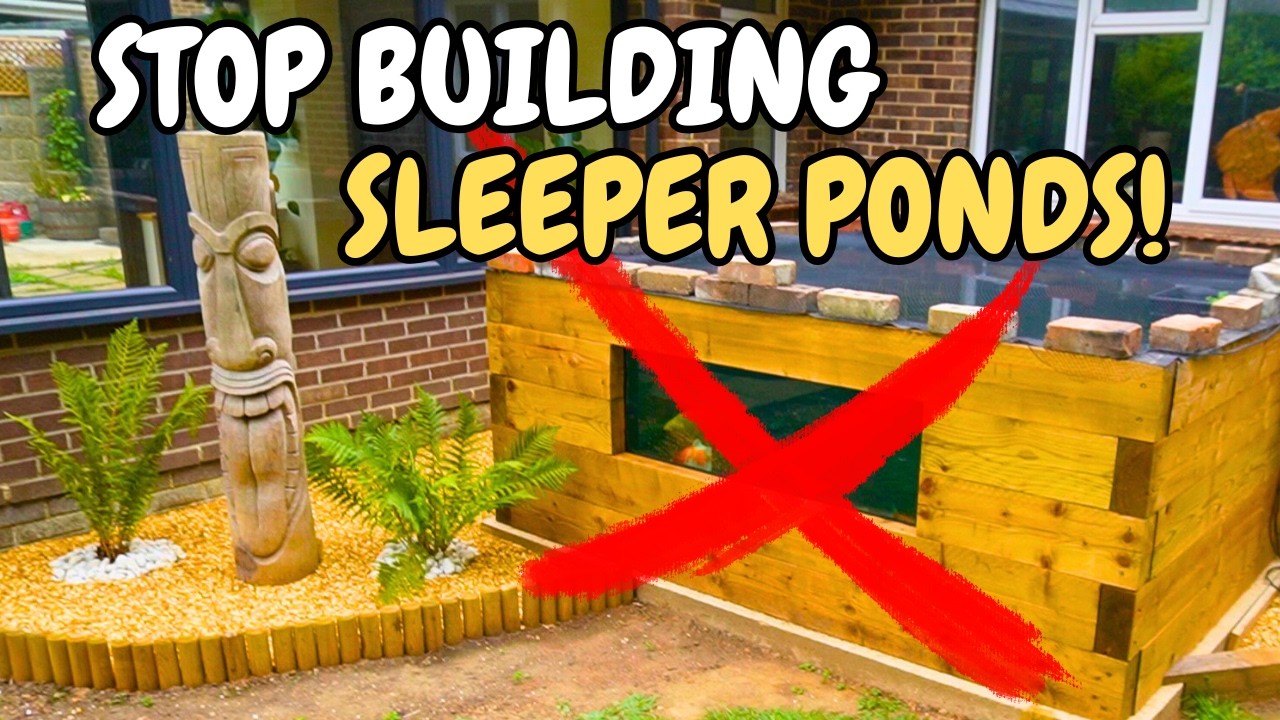 Top 5 Sleeper Pond Build Tips, You Need to Know Before You Start Building Your Dream DIY Koi Pond.