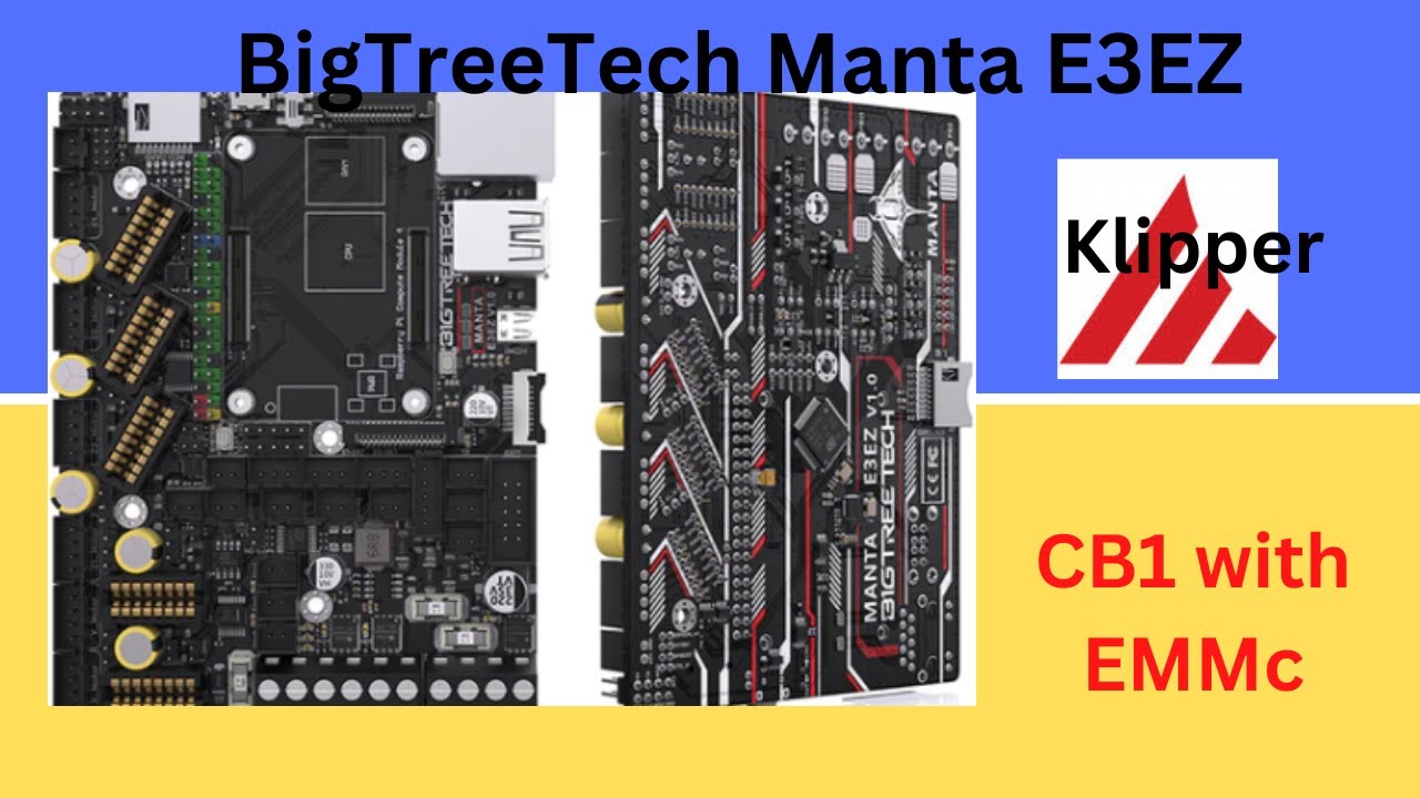 BTT - Manta E3EZ - CB1 with EMMc install