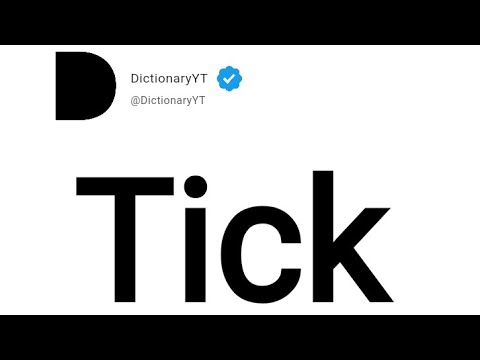 Tick Meaning in English