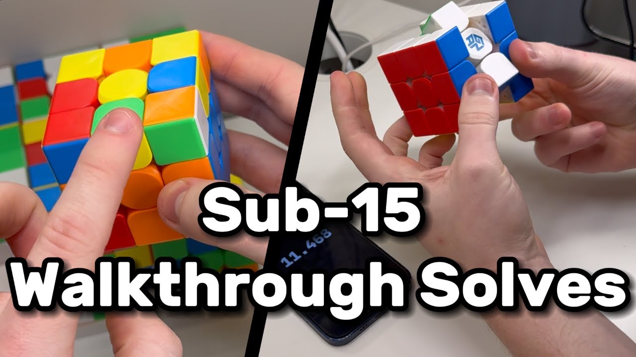 Sub 15 3x3 Example/Walkthrough Solves