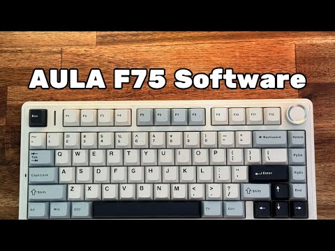 How To Download Aula F75 Software | Remap Volume Knob Mute Button | Best Budget Prebuilt #software