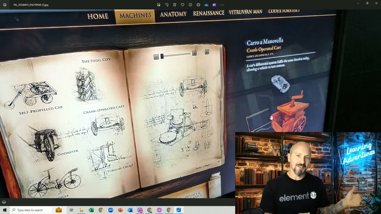 Learning Adventures 1  - Cracking the DaVinci Code using Great Interface Design