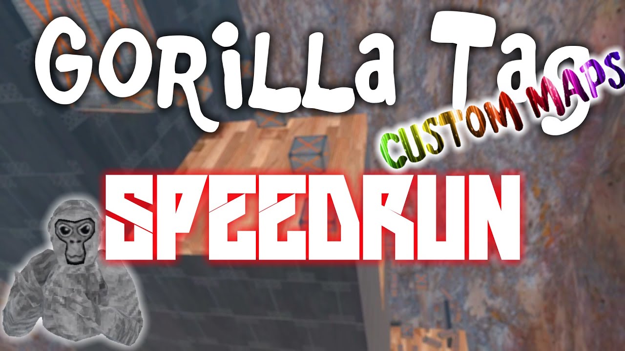 Gorilla Tag | Custom Maps | Beginner Block Speedrun