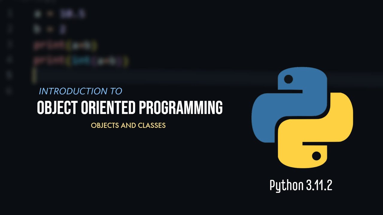 Python Tutorial #23 | Intro to Object Oriented Programming | Basic Concepts | Classes and Objects
