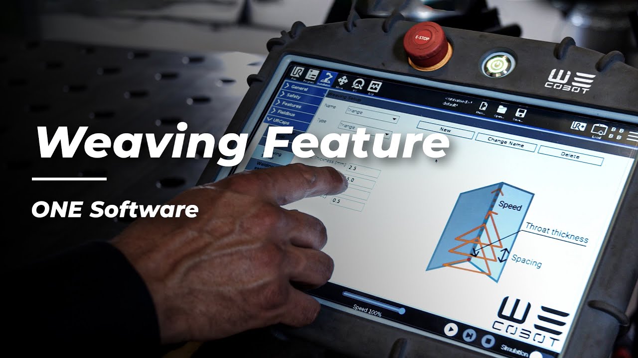 WeCobot ONE Welding Software – Weaving Feature